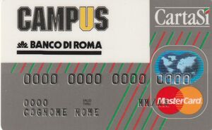 Bank Card: Banco Di Roma Campus (Banca di Roma, ItalyCol:IT-MC-0139