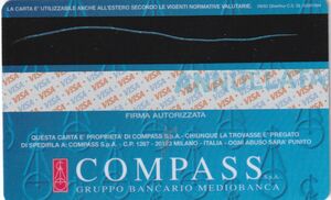 Bank Card: Compass Gruppo Bancario Mediobanca (Compass Banca SpA ...