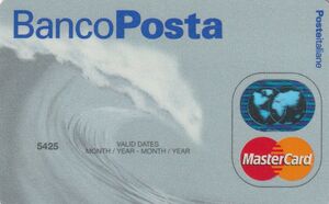 Bank Card: Bancoposta (Deutsche Bank, ItalyCol:IT-MC-0148