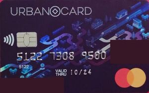 Bank Card: Urban Card (Credit Europe Bank, RussiaCol:RU-MC-1912.02