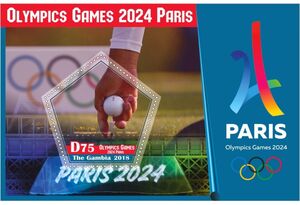 Stamp: Sports Summer Olympic Games 2024 in Paris (Gambia: Illegal ...