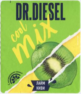 Drink Label: Dr. Diesel - Hot Mix Laym Kivi (Heineken United Breweries ...