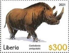 Stamp: Extinct Species (Liberia(Extinct Species (2021)) Yt:LR 6804