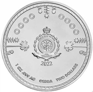 Coin: 2 Dollars (Sonic the Hedgehog - Amy Rose) (Niue(Numismatic ...