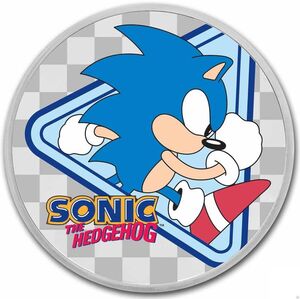 Moneda: 2 Dollars (Sonic the Hedgehog - Coloured) (Niue(Producto ...