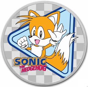 Coin: 2 Dollars (Sonic the Hedgehog - Miles "Tails" Prower) (Niue ...