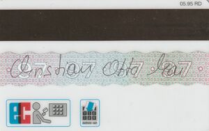 Bank Card: Eurocheque 1997 (Sparda-Bank Nürnberg eG, Germany, Federal ...