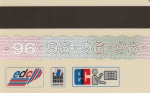 Bank Card: Eurocheque 1996 (VOLKSBANK HAREN/EMS, Germany, Federal ...