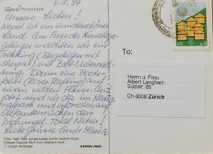 Postcard: Royal Chitawan National Park (Nepal(_ Chitwan National Park ...