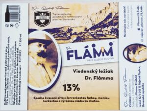 Drink Label: Flamm Viedensky Leziak Dr. Flamma (Pivovar Flamm ...