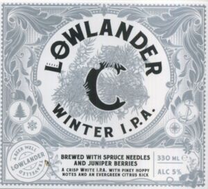 Drink Label: Lowlander C Winter IPA (Lowlander Beer Co, NetherlandsCol ...