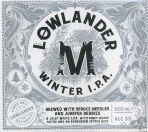 Drink Label: Lowlander M Winter IPA (Lowlander Beer Co, NetherlandsCol ...