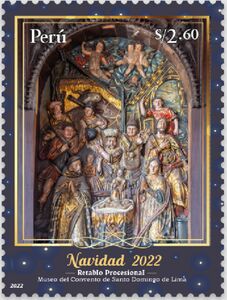 Stamp: Christmas 2022 (PeruMi:PE 2988,Sn:PE 2067,Yt:PE 2263