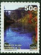 Stamp: Waikato River, Cambridge (New Zealand: Private Post Offices(New ...