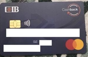 Bank Card: CIB Cash Back (Commercial International Bank, EgyptCol:EG-MC ...