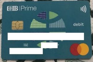 Bank Card: CIB Prime (Commercial International Bank, EgyptCol:EG-MC-0046