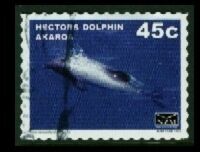 Stamp: Hector's Dolphin (Cephalorhynchus hectori), Akaroa (New Zealand ...