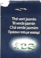 Thee label: Thé vert jasmin Té verde jazmin (No brand name, OnbekendCol ...
