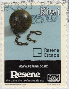 Stamp: Resene - Escape (New Zealand: Private Post Offices(New Zealand ...