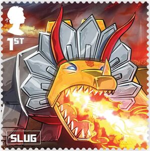 Stamp: Slug (United Kingdom of Great Britain & Northern Ireland ...