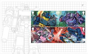 Stamp: Transformers Prestige Booklet - Pane 2 (United Kingdom of Great ...