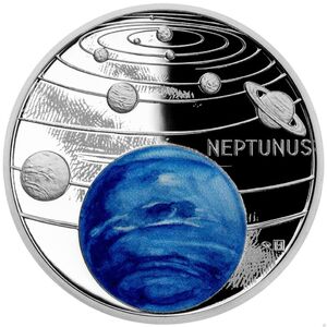 Coin: 1 Dollar (Solar System - Neptune) (Niue(Numismatic Product ...