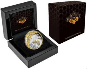 Coin: 1 Dollar (Australian Honey Bee) (Niue(Numismatic Product - Nature)