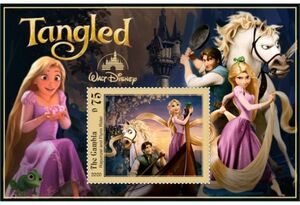 Stamp: Disney Tangled Cartoons (Gambia: Illegal Stamps(Disney - Tangled ...