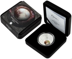 Coin: 1 Dollar (The Milky Way - Pluto) (Niue(Numismatic Product - Cosmos)