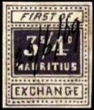 Stamp: Numeral - First of Exchange (Mauritius: Revenue Stamps(Bill of ...