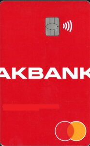 Bank Card: Akbank - Trink (Akbank T.A.Ş., Türkiye (Turkey)Col:TR-MC-0127.02