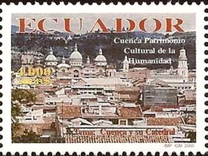 Stamp: Cuenca (Ecuador(UNESCO World Heritage: Center of Cuenca) Mi:EC ...