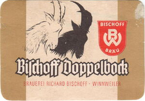 Drink Label: Bischoff Doppelbock (Brauerei Richard Bischoff, Germany ...
