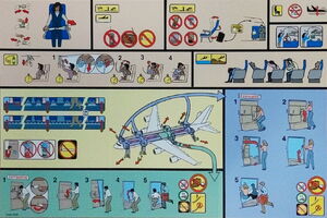 Safety Card: A340-300 (Air Canada, CanadaCol:ACA-CA-0040