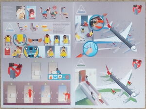 Safety Card: Airbus A350-1000 (Virgin Atlantic, United Kingdom of Great ...