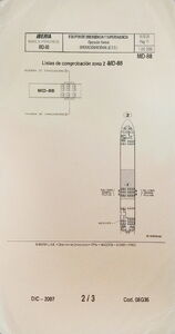 Safety Card: MD-88 Emergency Overview Sheet (Iberia, SpainCol:IBE-ES-0044