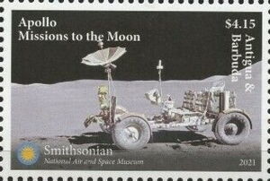 Stamp: Apollo Missions to the Moon (Antigua and Barbuda(Smithsonian ...