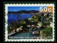 Stamp: Polynesian Spa, Lake Spa (New Zealand: Private Post Offices(New ...