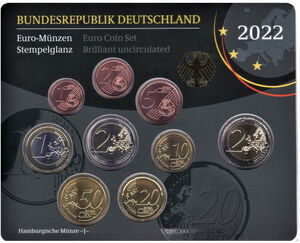 Coin: Various Euro (Mint Set 2022) (Germany, Federal Republic(2002 ...