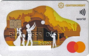Bank Card: Family (Bank Center Credit, KazakhstanCol:KZ-MC-0055