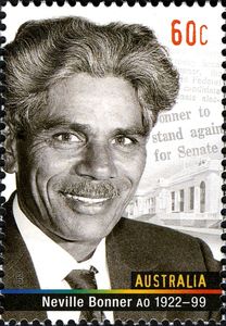 Stamp: Neville Bonner AO (1922-1999) (Australia(Indigenous Leaders) Mi ...