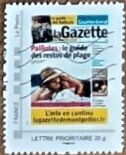 Stamp: Gazette (France: Personalized Stamps(Collectors : Montimbramoi ...