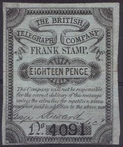 Stamp: Frank (United Kingdom of Great Britain & Northern Ireland(The ...