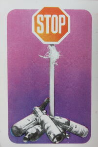 Pocket Calendar: Stop (Soviet Union, USSR(Advertising) Col:SU-1988-Adv-031