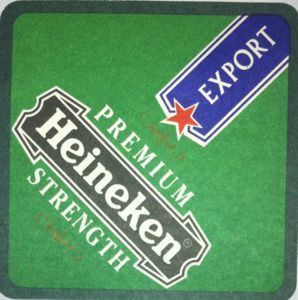 Beer Coaster: Heineken (Heineken, NetherlandsCol:NL-001652
