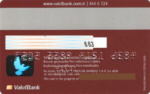 Bank Card: TRABZONSPOR - Bankomat (VakifBank, Türkiye (Turkey)Col:TR-VI ...