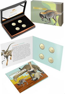 Coin: 1 Dollar (Australian Dinosaurs - Diamantinasaurus) (Australia ...