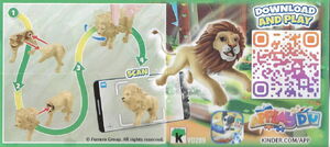 Meal Toy: Lion (Kinder Surprise, Europe(Kinder - Natoons - Beloved ...