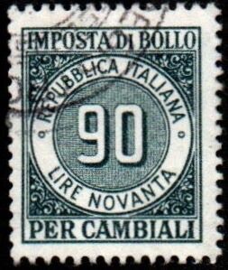 Stamp: Imposta di bollo (Italy: Revenue Stamps(Revenue : Bill of ...