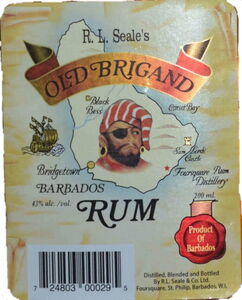 Drink Label: Alleyne Arthur's Old Brigand (R.L. Seale & Co. Ltd ...